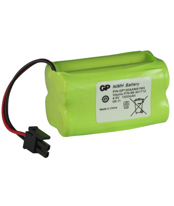 Battery 4.8V NiMh type 99-301712 for Visonic PowerMax Express GP130AAM4YMX Battery 4.8V NiMh type 99-301712 for Visonic PowerMax Express GP130AAM4YMX